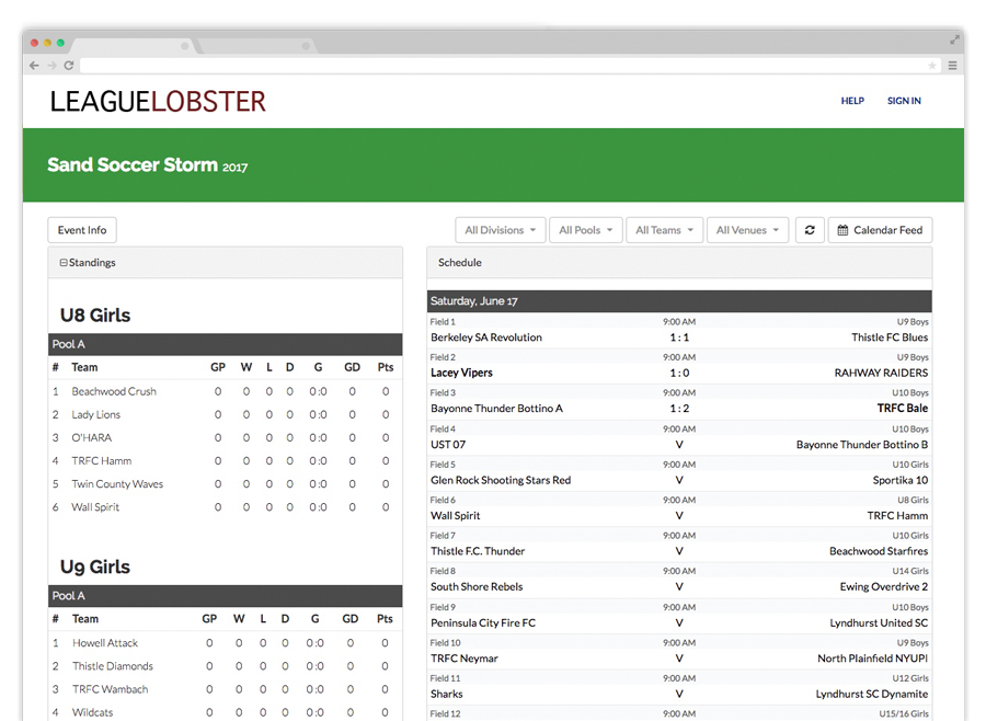 Youth Sports Leagues Schedule Montgomery Flag League Spring 2022